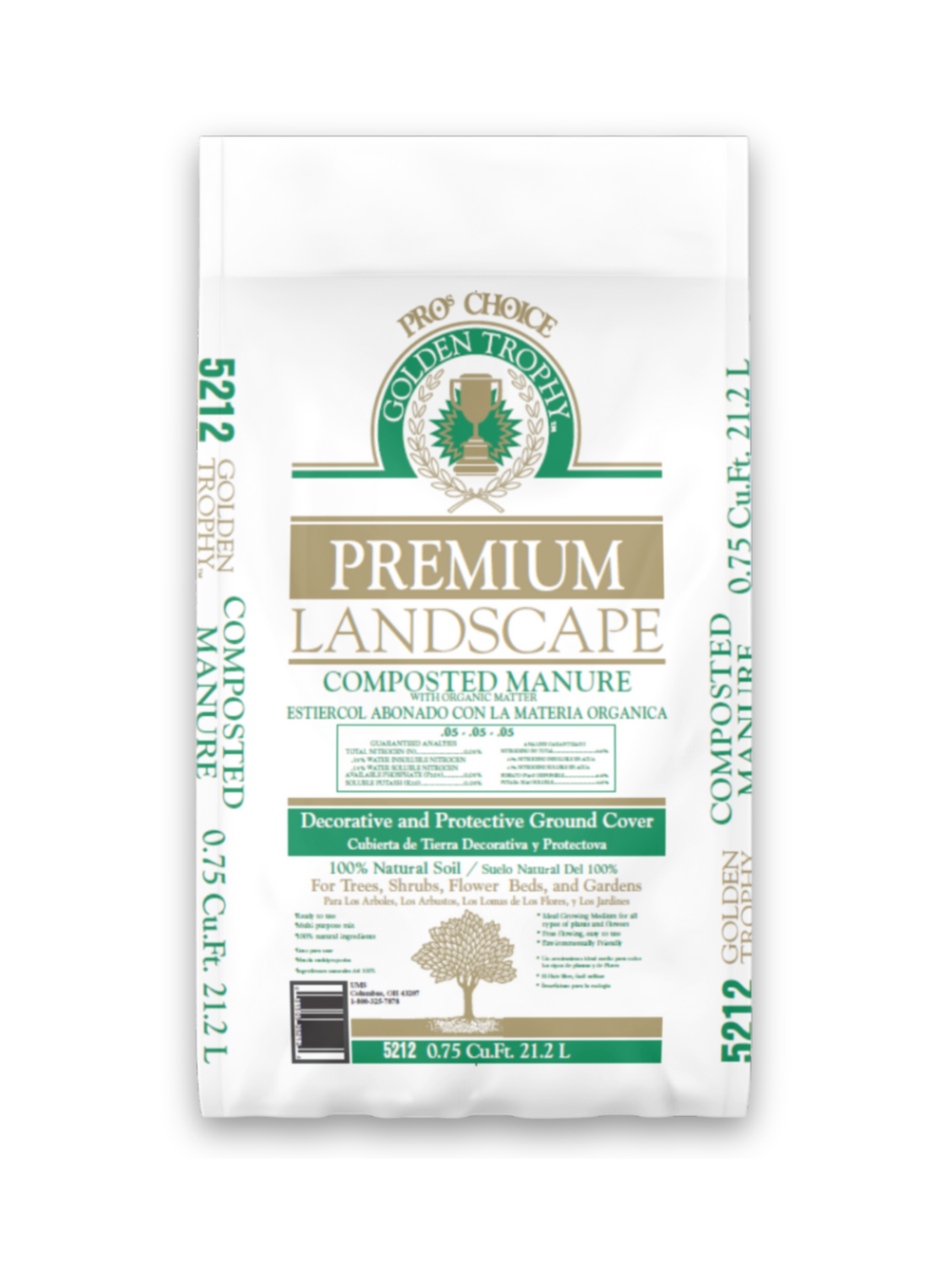 #5212 - Composted Manure (0.75 CF) – Ohio Mulch