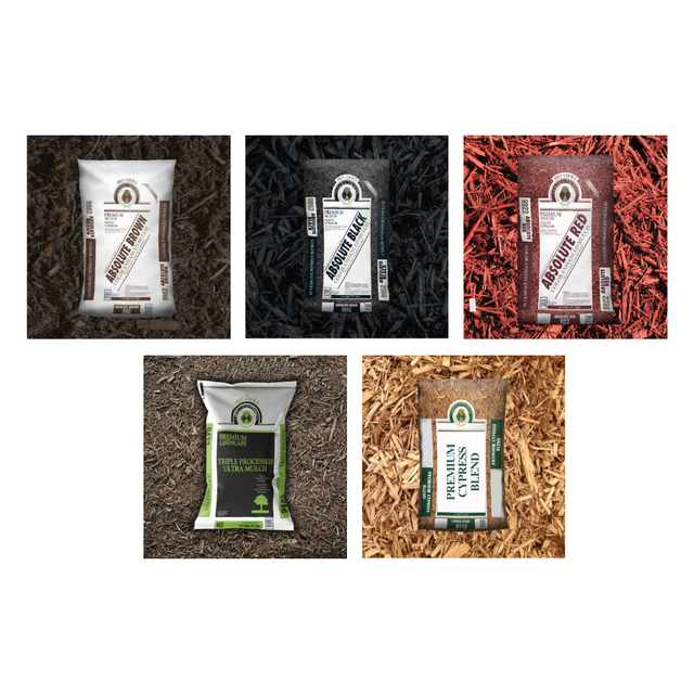 Hardwood Black Brown Red Mulch Cypress Pine Mulches for Retail and ...