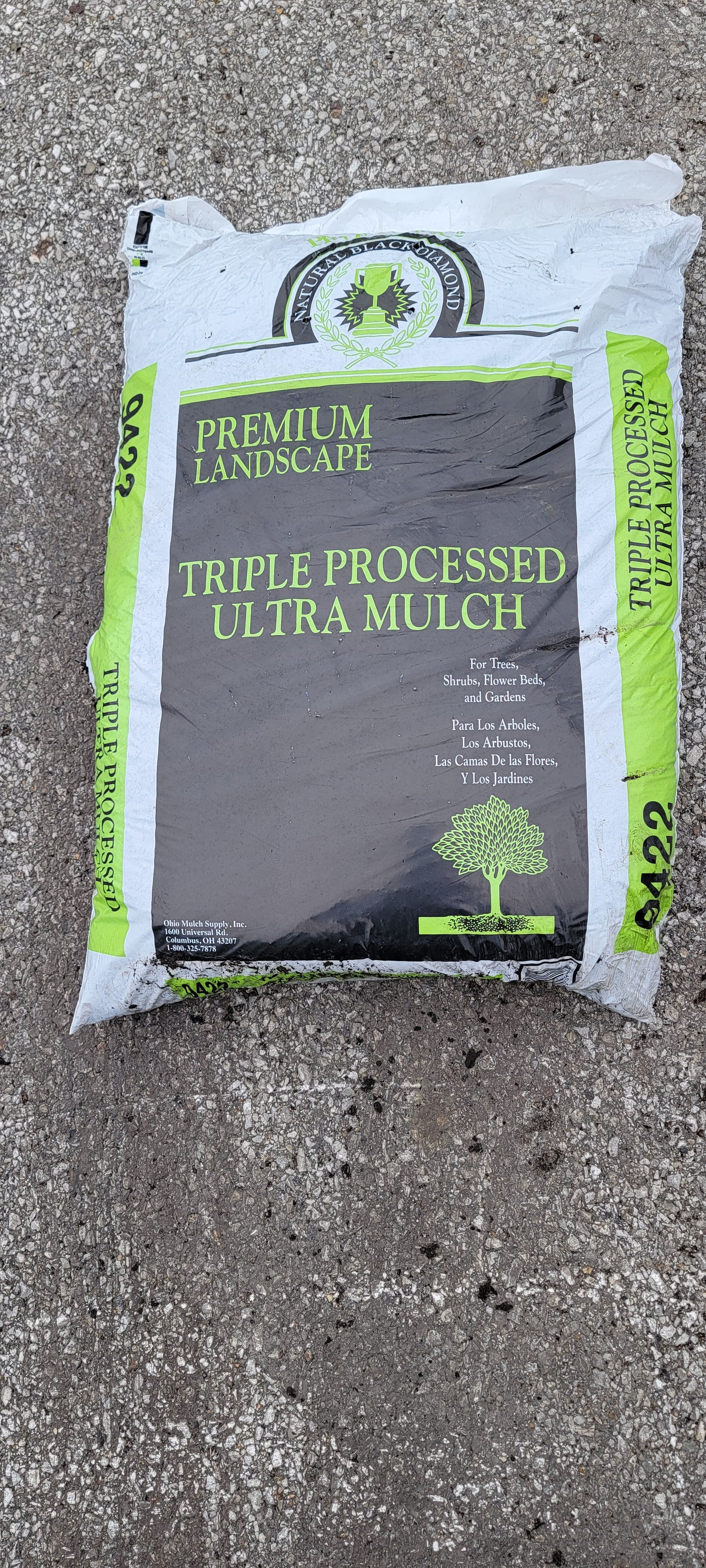 Black Diamond Ultra Fine Mulch(1cf) #9422 – Ohio Mulch